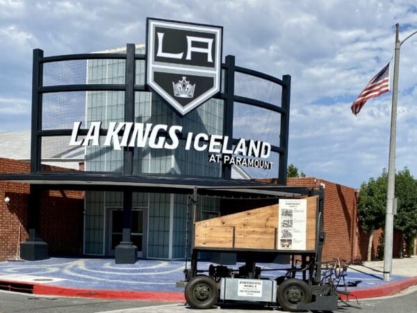 LA Kings Iceland at Paramount - Hockey and Freestyle Skating
